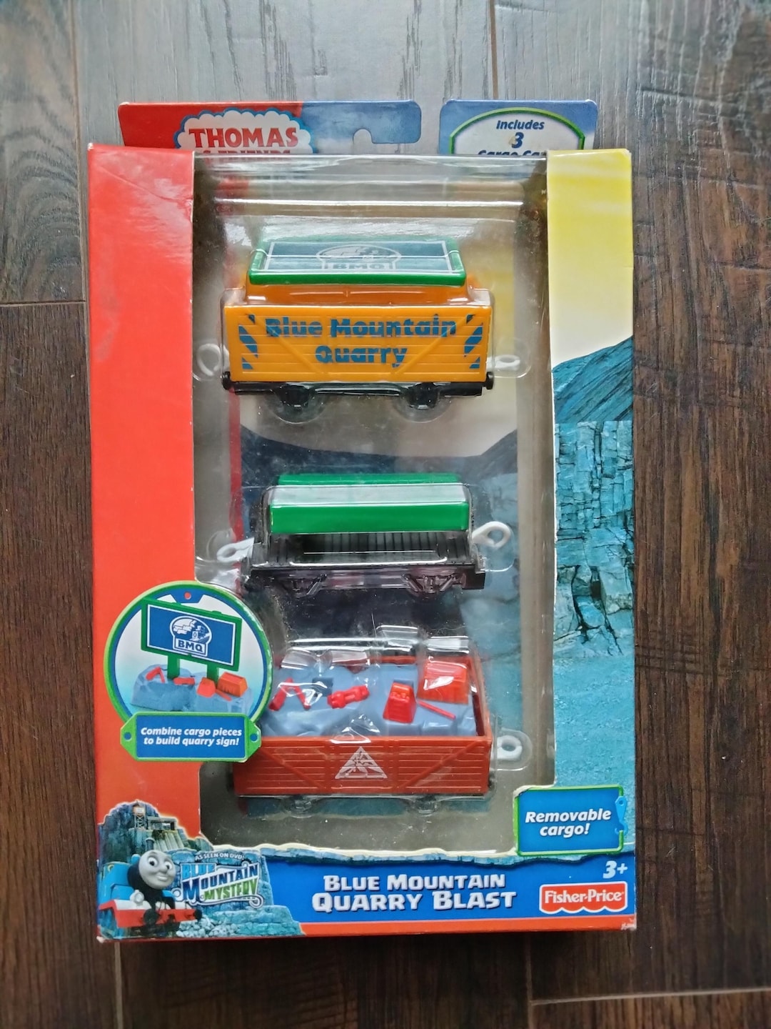 Thomas and Friends Trackmaster Removable Cargo Blue Mountain Quarry ...