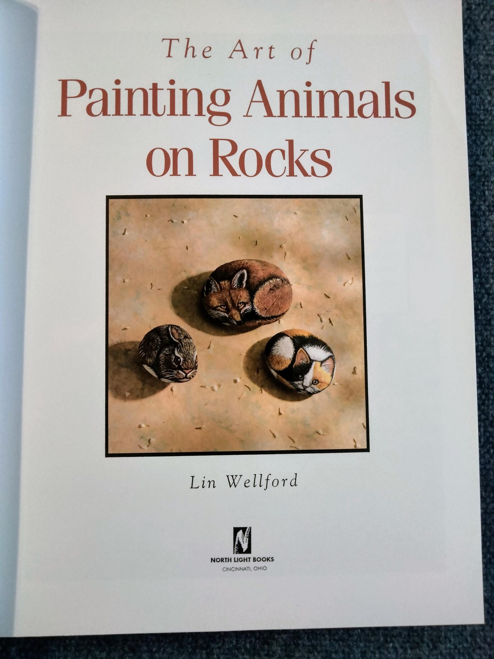 The Art of Painting Animals on Rocks Guide Book,lin Wellford - Etsy