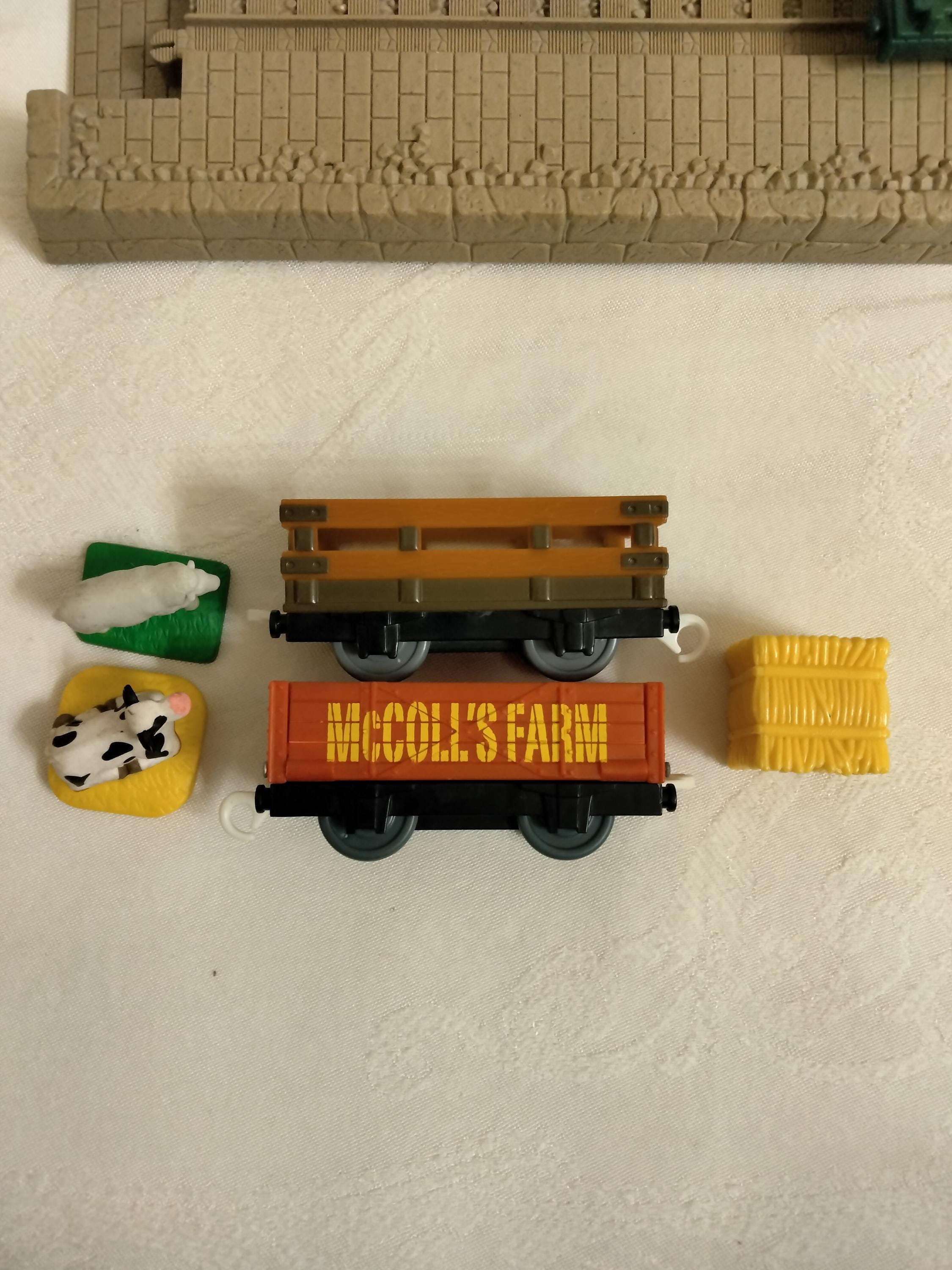 Retired Thomas Train Trackmaster Farm Cars With Cargo - Etsy