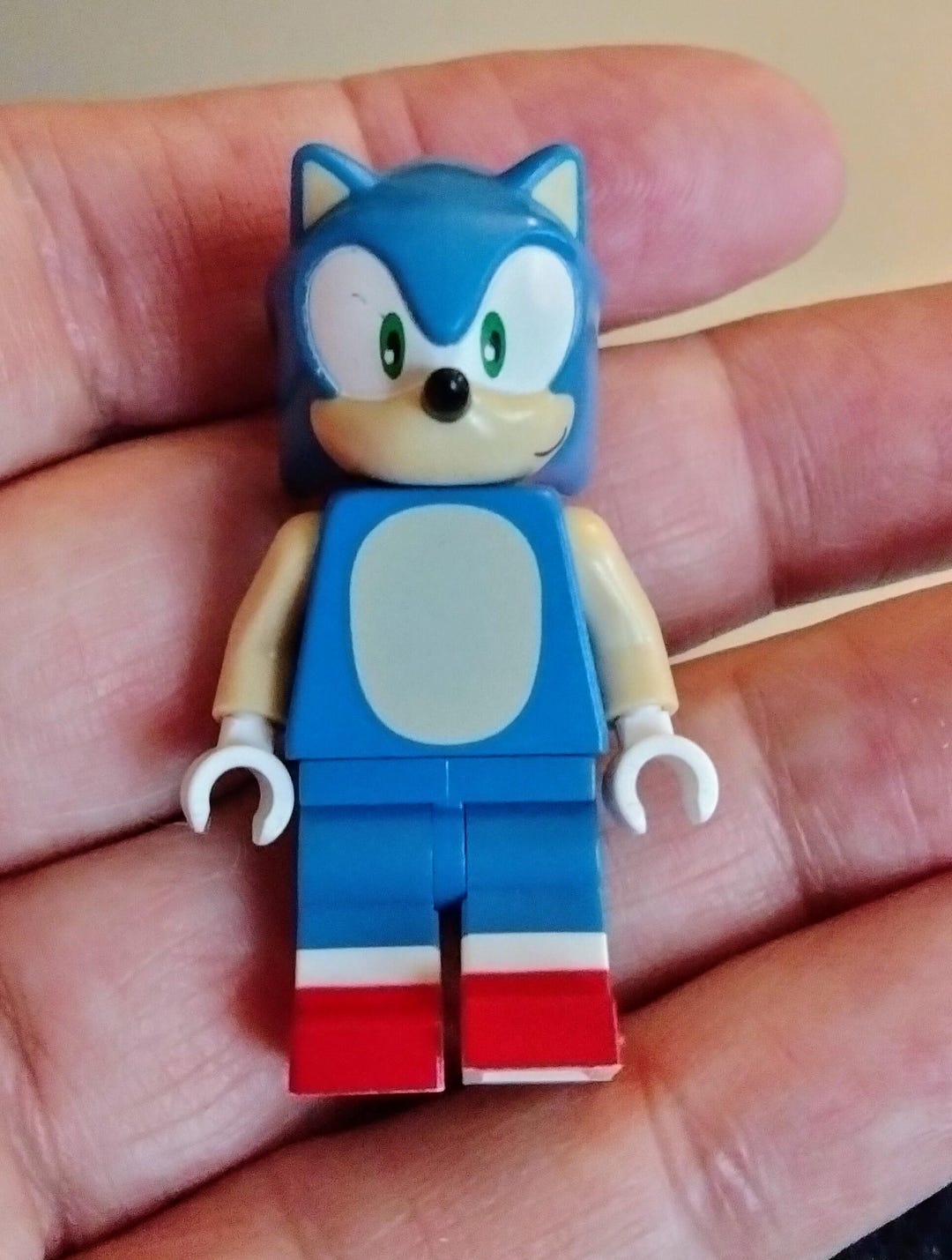 Lego Minifigure Sonic the Hedgehog - Etsy