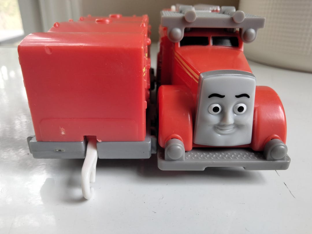 Thomas Train Trackmaster Motorized Railway Flynn With Car - Etsy