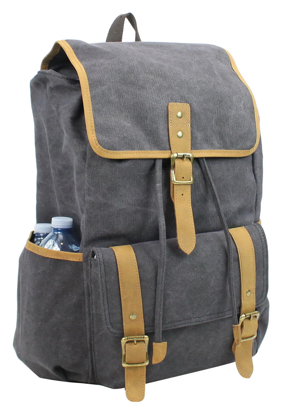 Vagarant Traveler Classic Large Canvas Backpack CK12 With Free ...