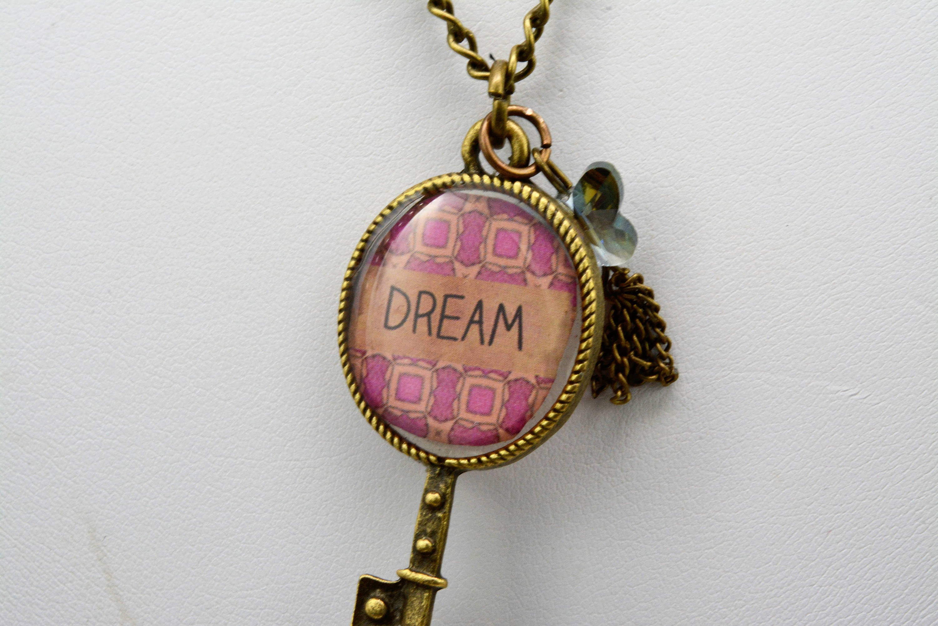 Dream Key Pendant, Dream Key Necklace, Key Pendant, Key Necklace ...