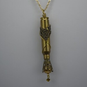 Bullet Shell Casing Pendant Bullet Necklace Shell Casing Necklace ...