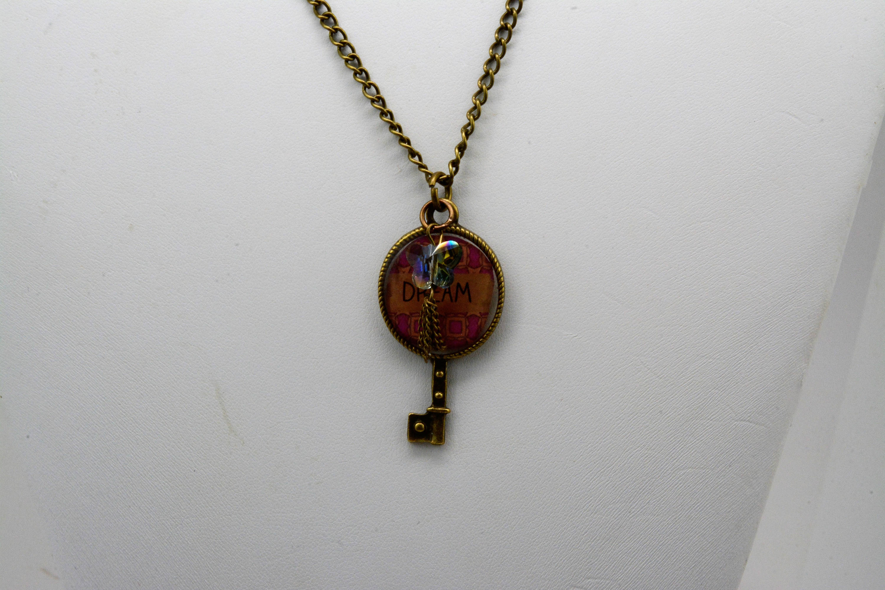 Dream Key Pendant, Dream Key Necklace, Key Pendant, Key Necklace ...