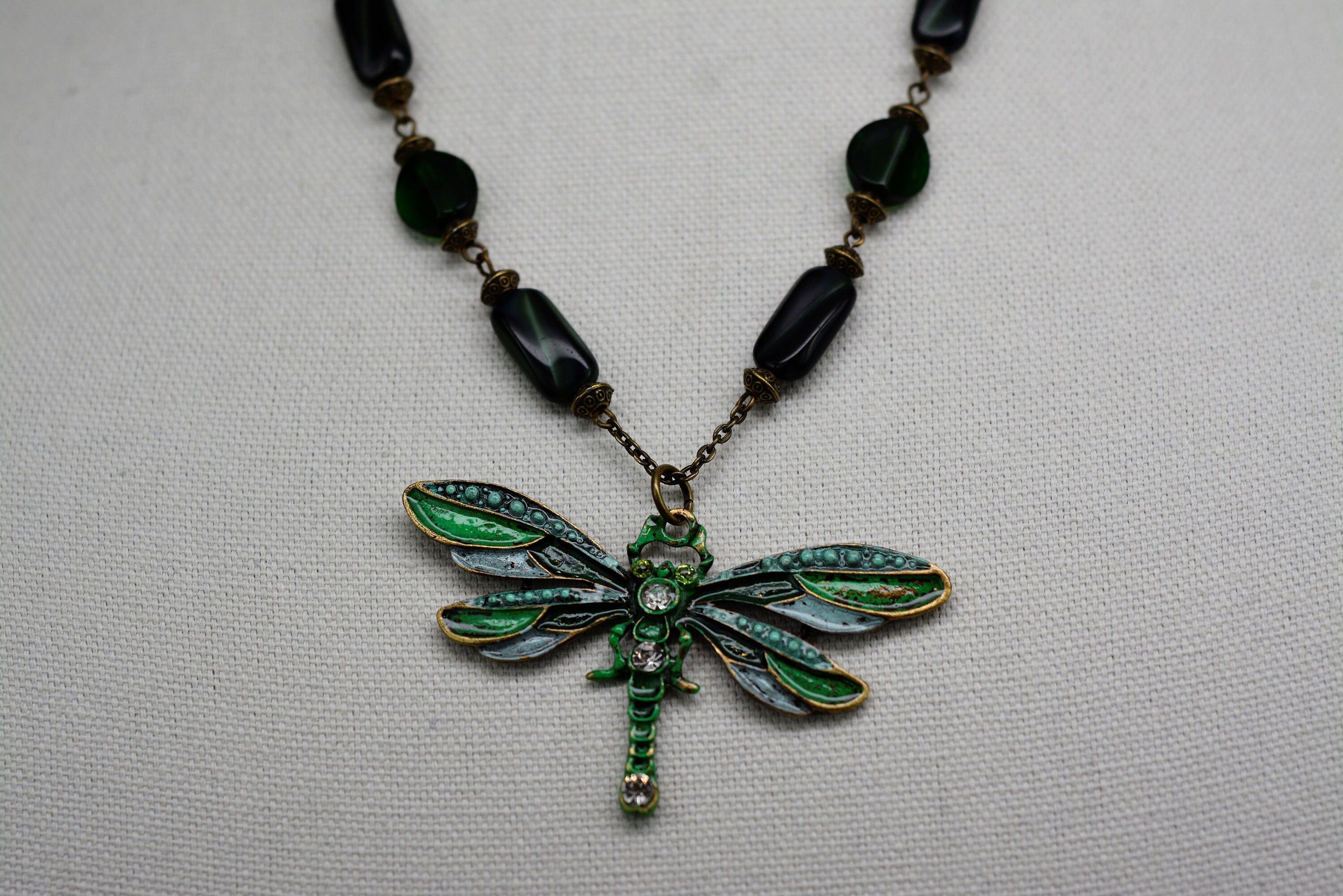 Colgante de libélula, Collar de libélula, Joyería de libélula, Colgante ...