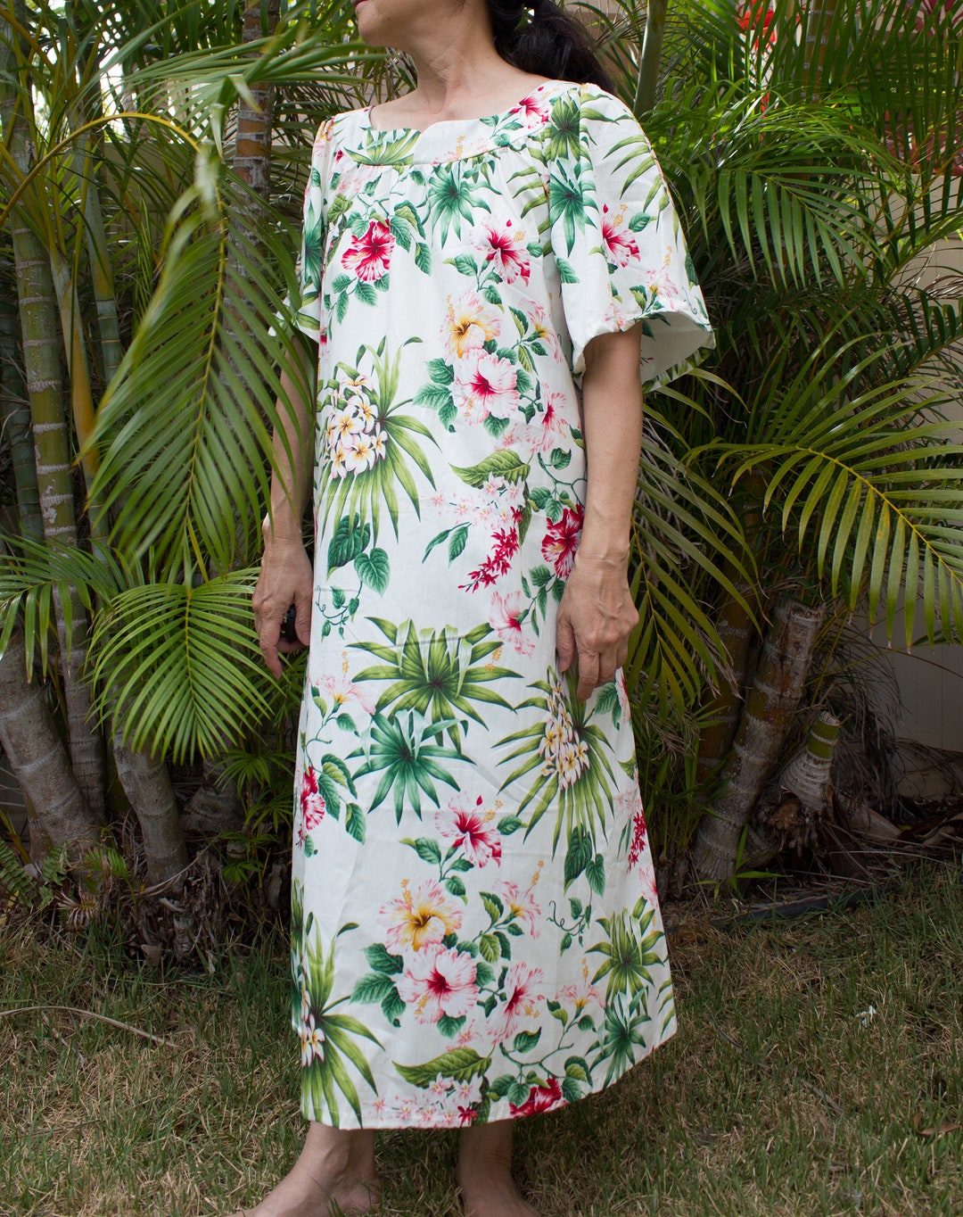 Hawaiian Muumuu for Women 100% Cotton Made in Hawaii Muumuus, Hawaii ...