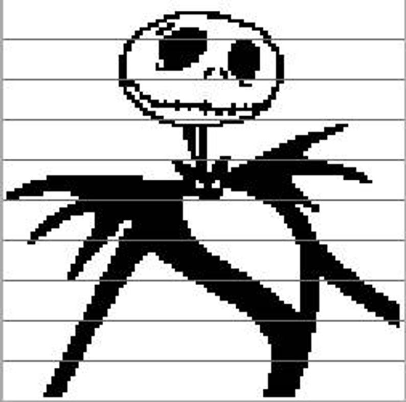 Christmas Jack Crochet Graph & Written Pattern - Etsy