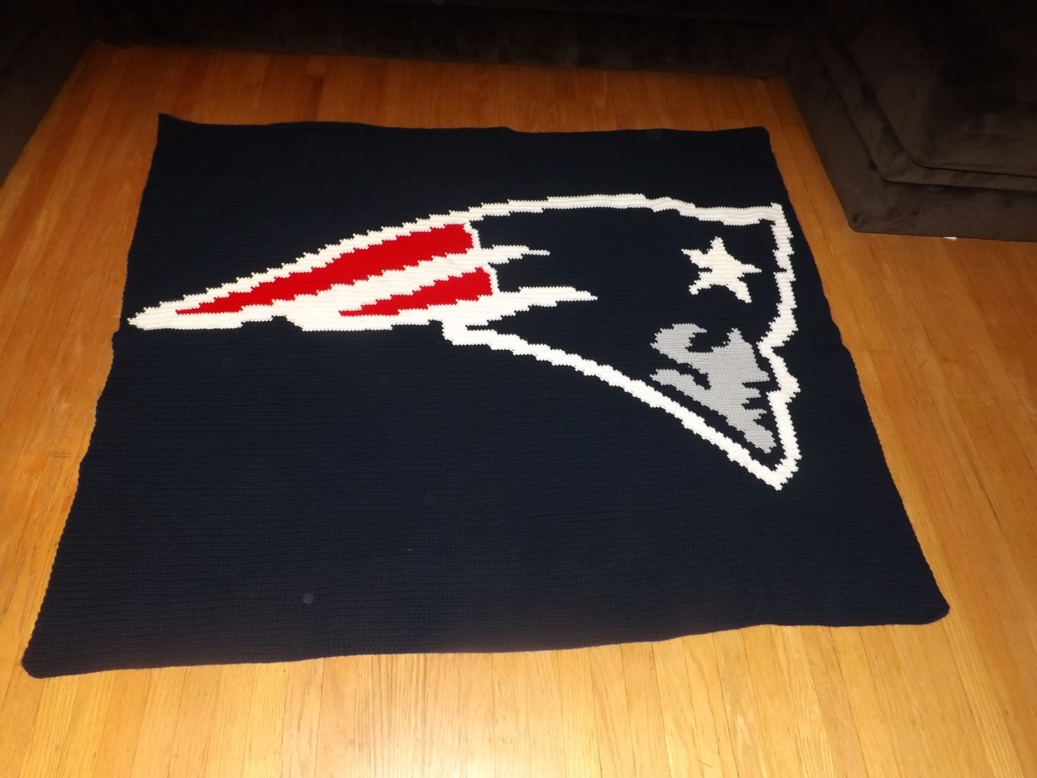 New England Patriot's Crochet PATTERN ONLY - Etsy