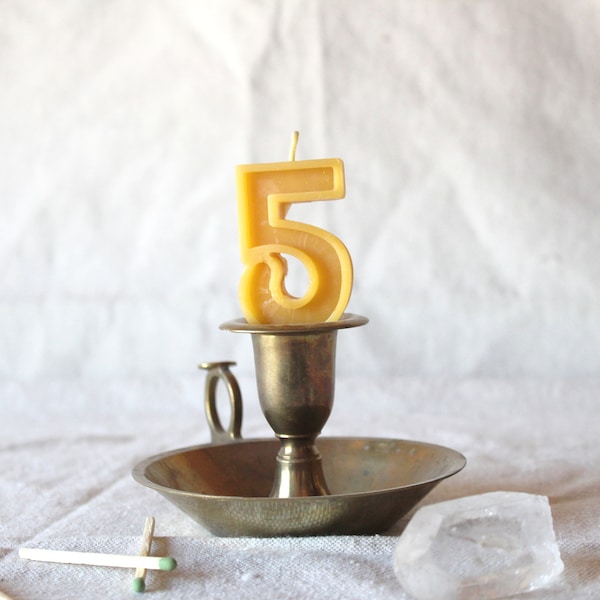 Number One Candle - Etsy