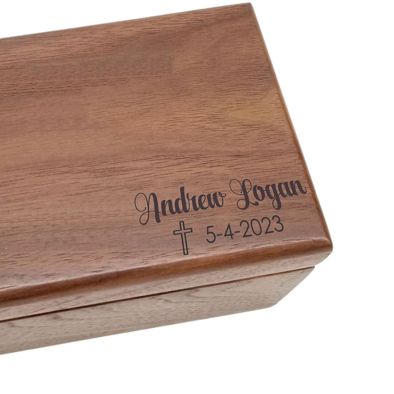 Rosary Box Wood Engravable - Etsy