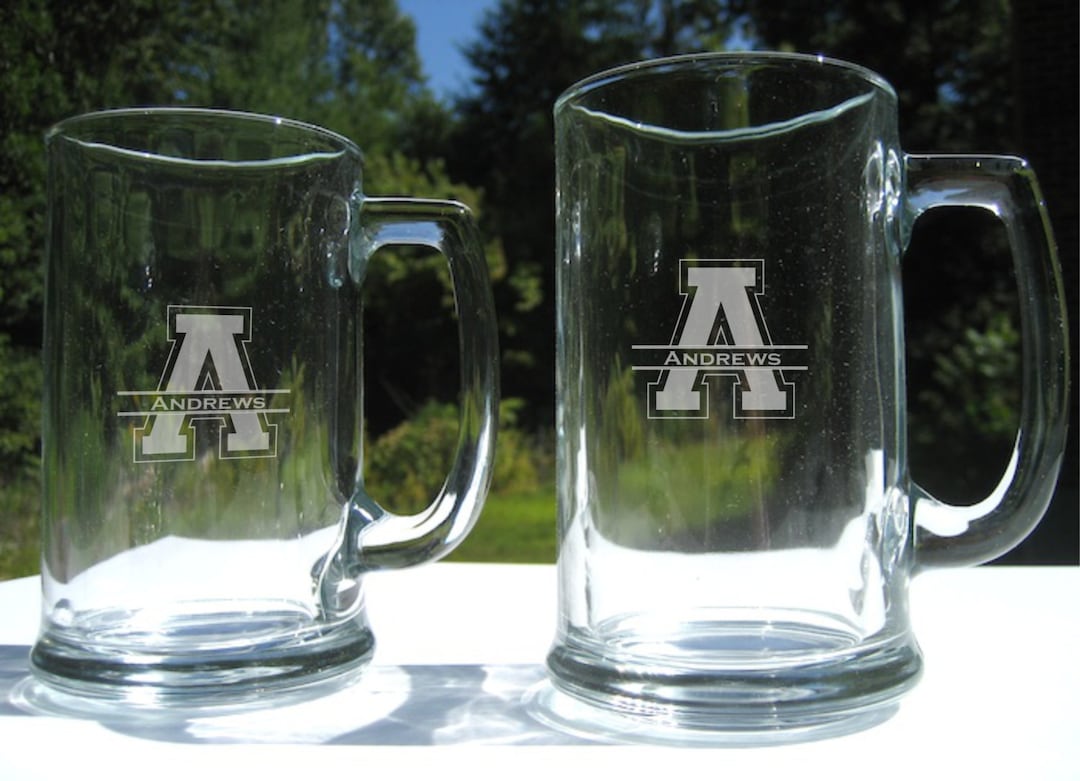 Personalized Beer Mug - Engraved Beer Mug - Engraved Beer Glass ...