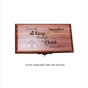 God Box, Give It to God Engraved Wood Religious Keepsake, Prayer Box ...