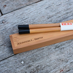 Chopstick Box - Personalized Chopsticks - Personalized Chopstick Box ...
