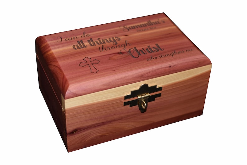 God Box Give It to God Engraved Wood Religious Keepsake - Etsy