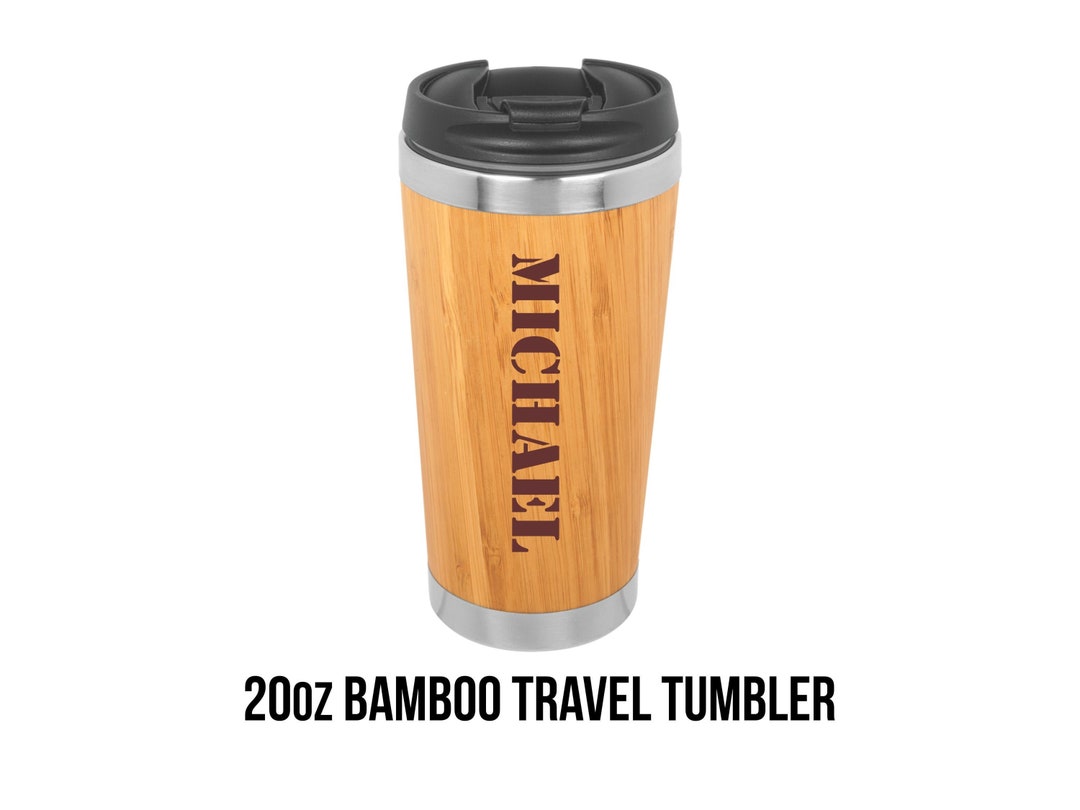 Custom Travel Mug, Personalized Coffee Tumbler, Monogram Travel Mug ...