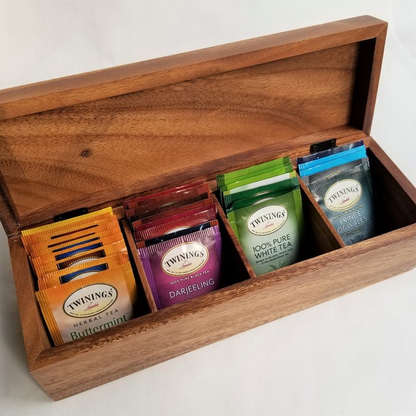 Tea Box - Etsy