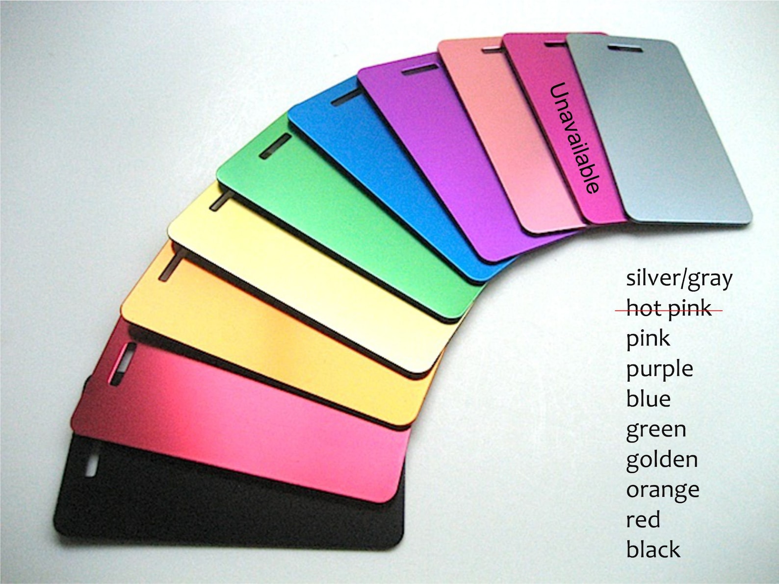 Luggage Tag Set of 4 Engraved Luggage Tag Personalized Luggage Tag ...