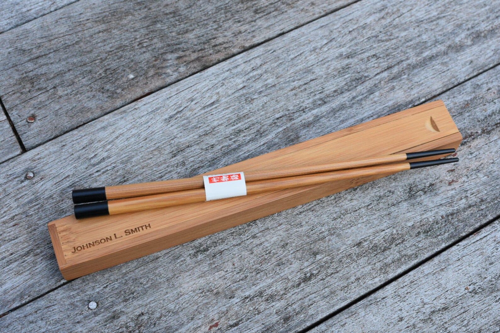 Gift Under 20 Chopstick Box Personalized Chopsticks - Etsy