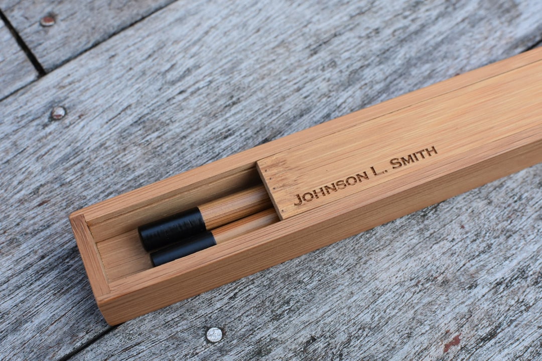 Gift Under 20 - Chopstick Box - Personalized Chopsticks - Personalized ...