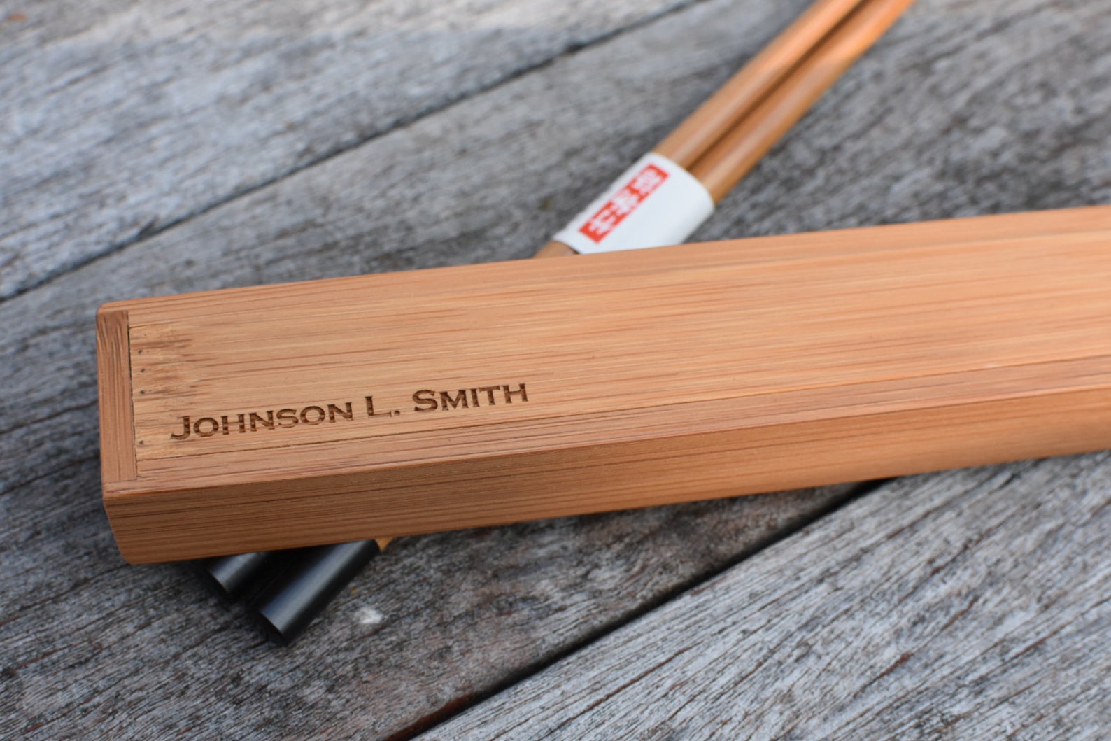 Gift Under 20 Chopstick Box Personalized Chopsticks - Etsy