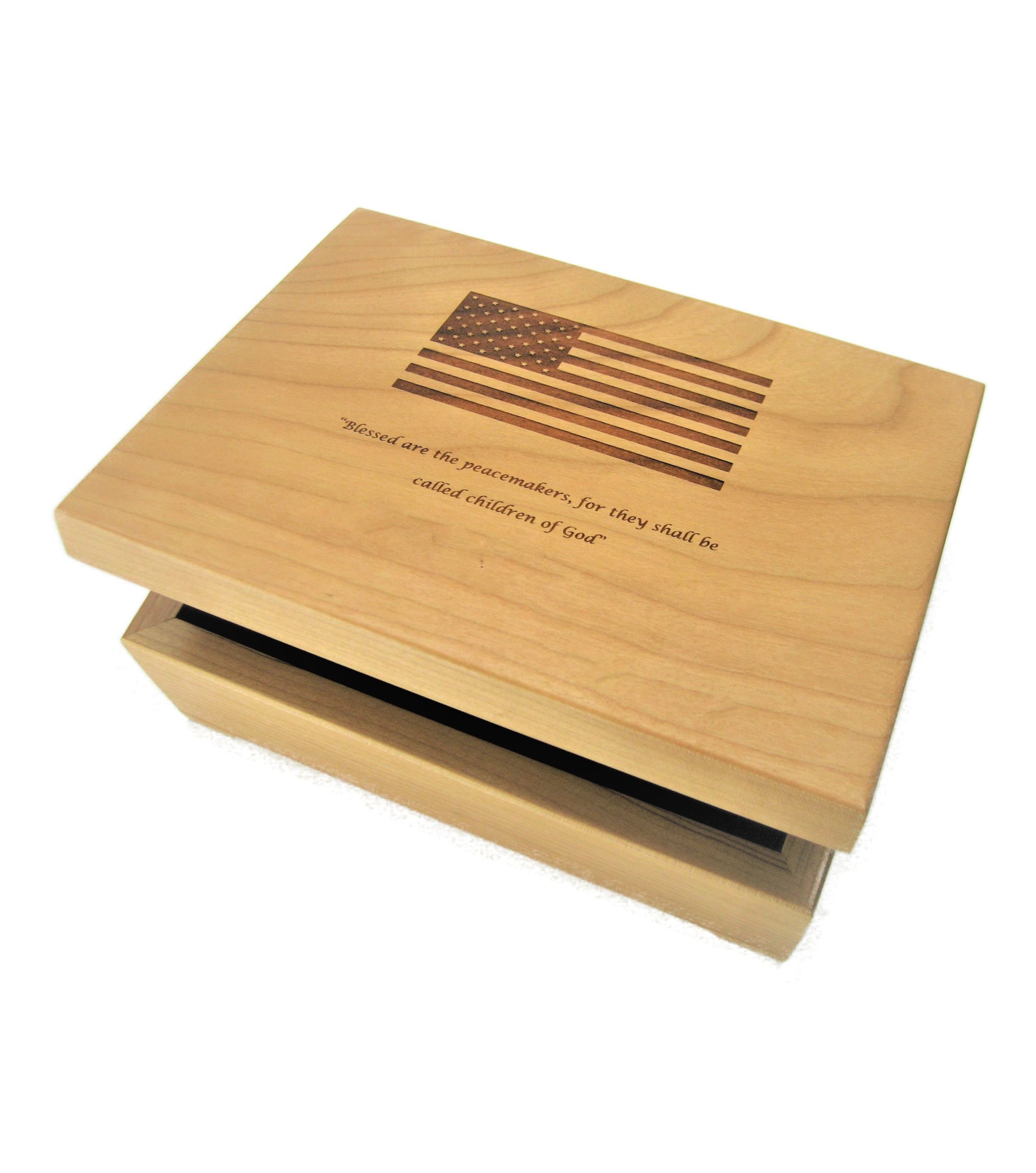 Military Memory Box Veterans Day Gift, Marine Corps Keepsake Box, Army ...