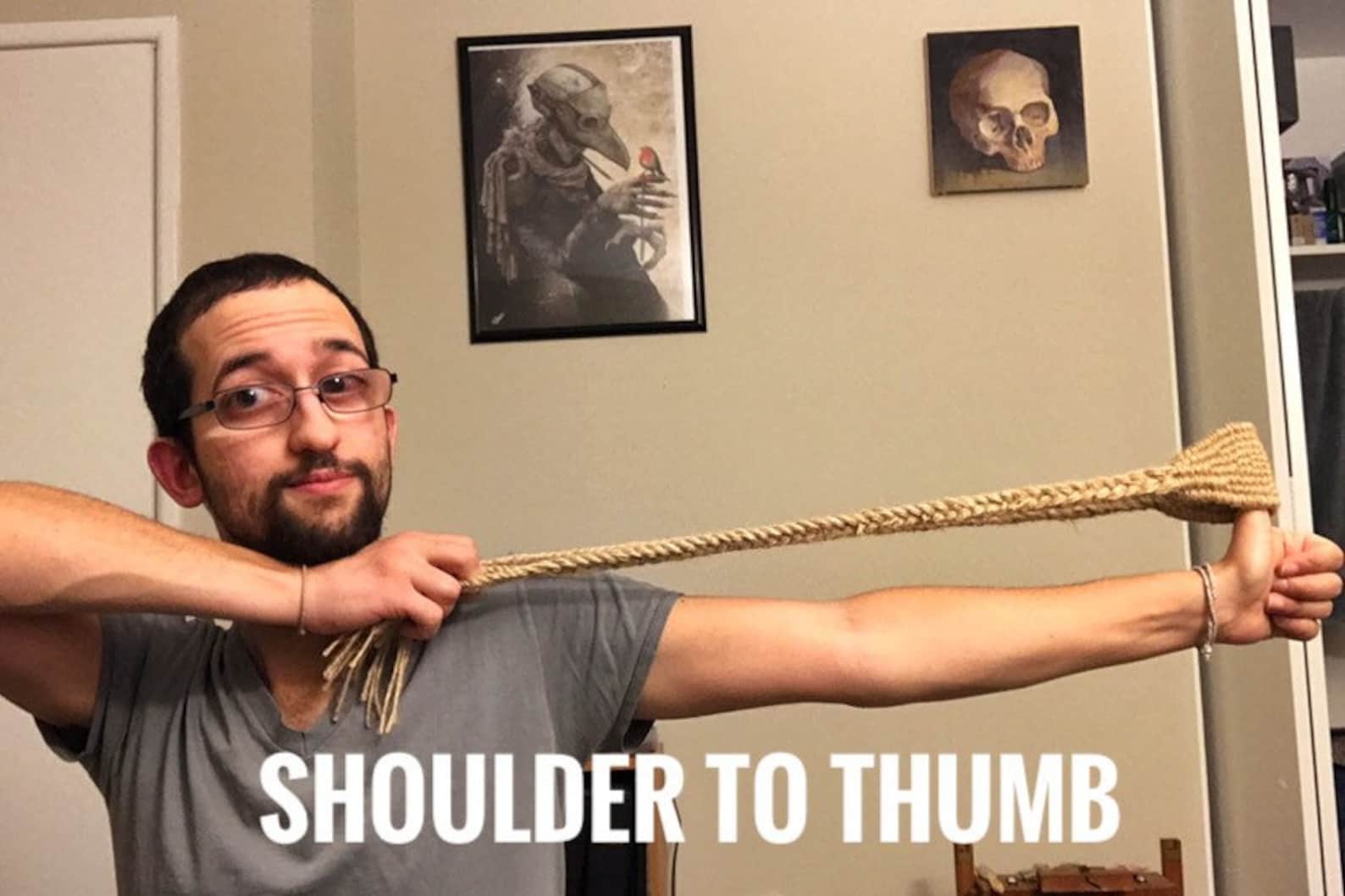 Sling Basic: Hand Woven Round Braid Rock Throwing Sling - Etsy