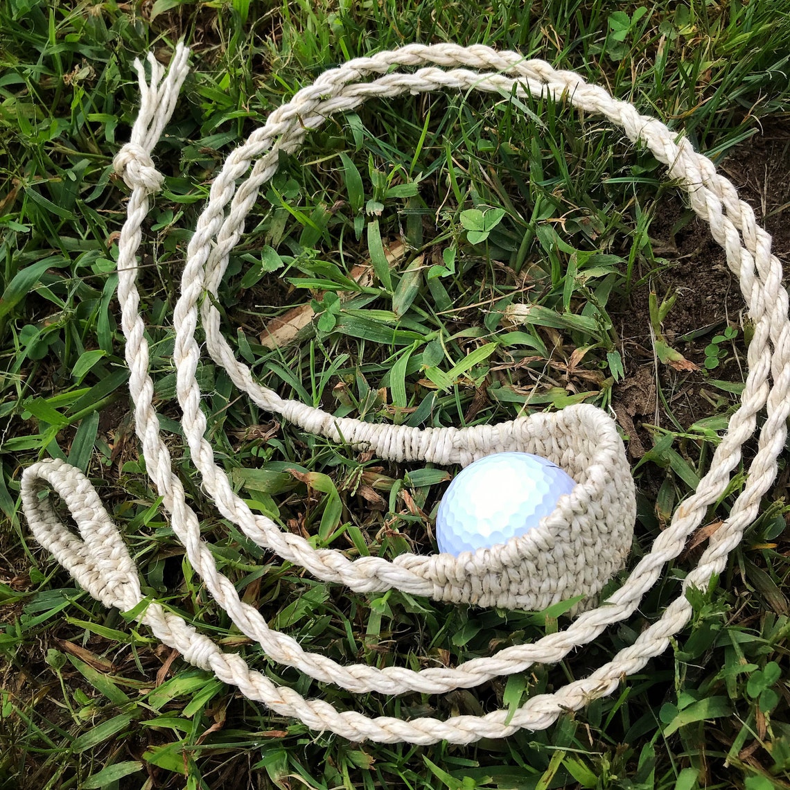 Golf Ball Sling: Hand Woven Sling - Etsy