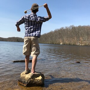 Sling Basic: Hand Woven, Round Braid, Rock Throwing Sling - Etsy