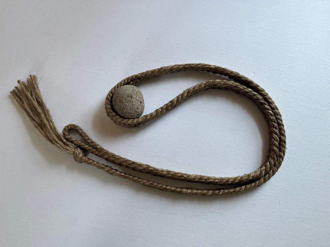 Hand Woven Balearic Sling Made From Thick Jute Twine. - Etsy