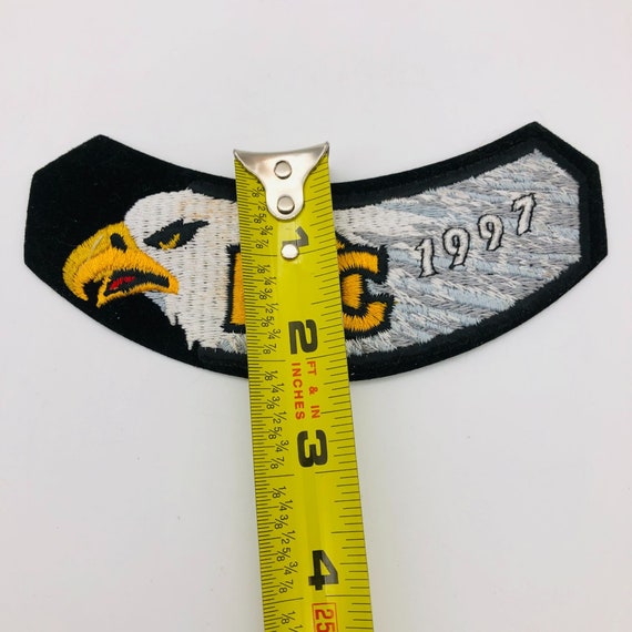 Vtg 1997 Harley-Davidson HOG Eagle Head Rocker Patch … - Gem