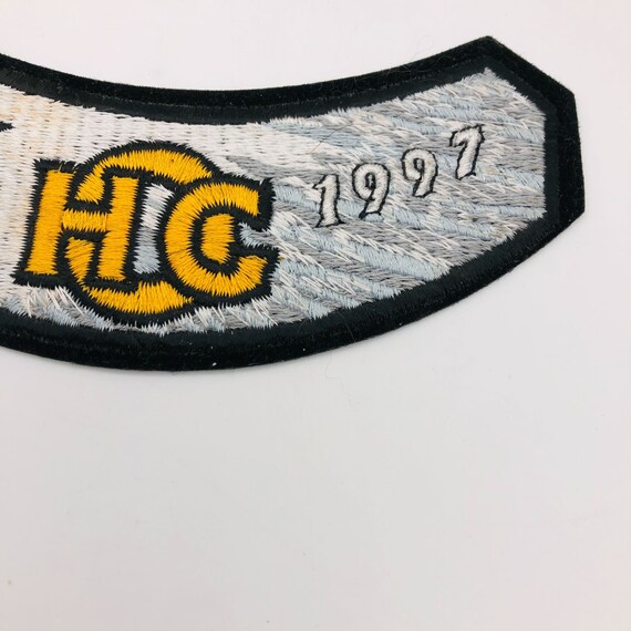 Vtg 1997 Harley-Davidson HOG Eagle Head Rocker Patch … - Gem