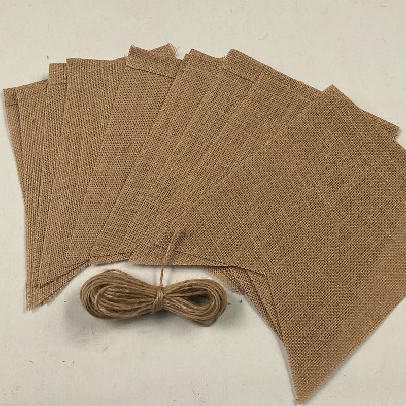 Burlap Flags - Etsy