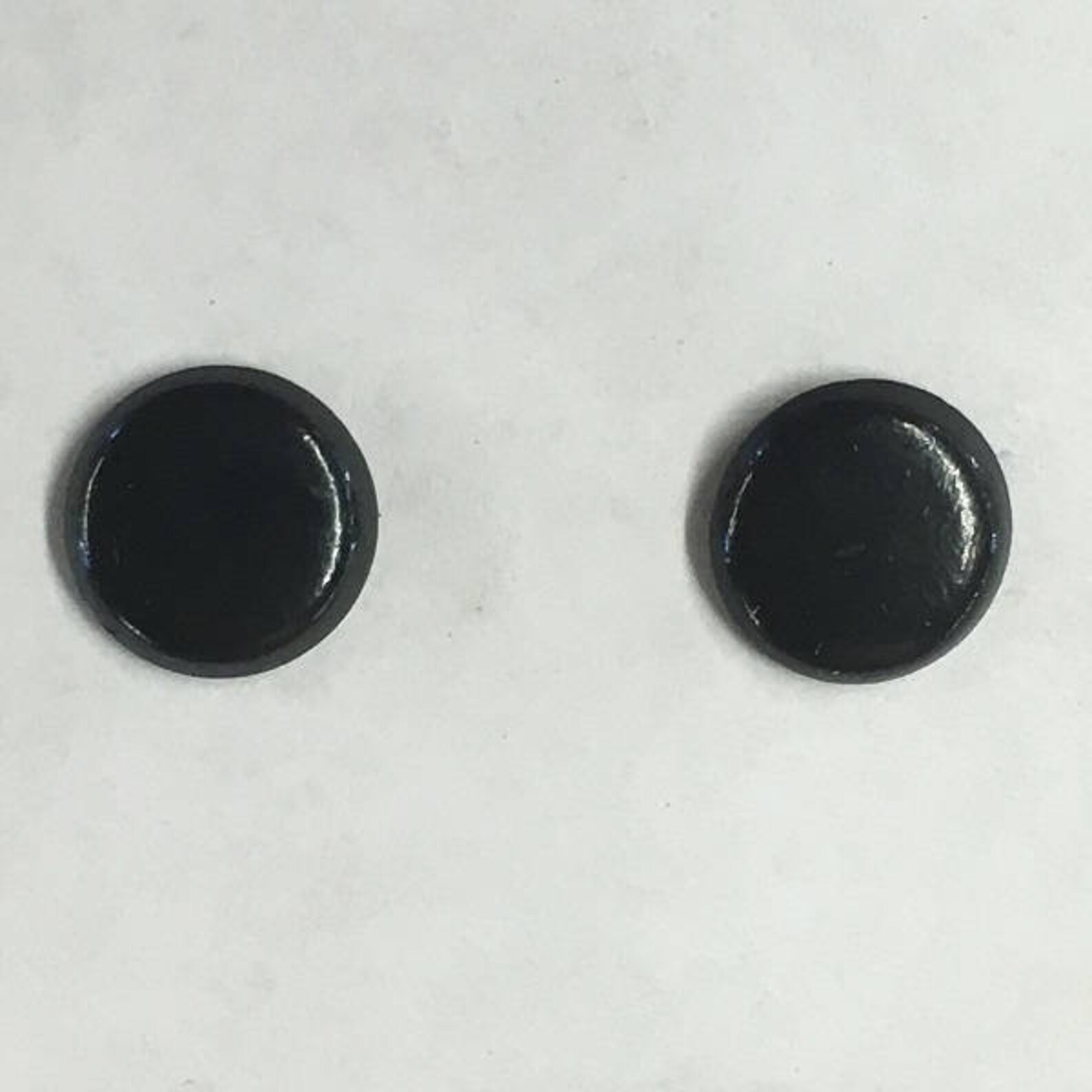 7/16" Black Leather Like Decorative Nail Upholstery Tacks 100 Ct (US127 ...