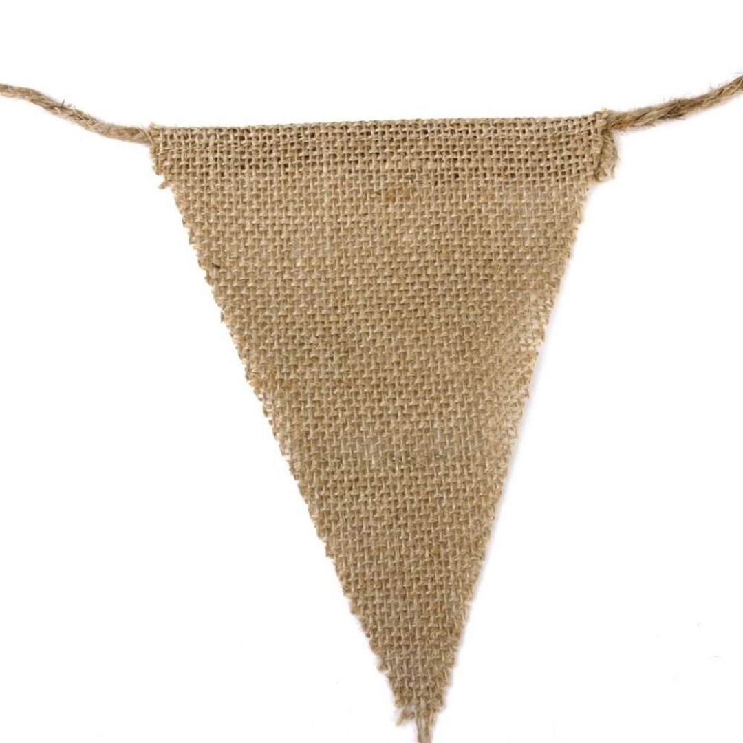 1069 Burlap Bunting Pennants 8 X 10 Designer Burlap Banner - Etsy