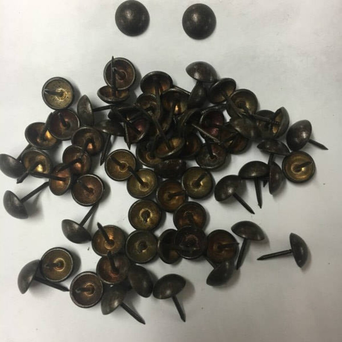5/8" Old Gold Decorative Nail Upholstery Tacks 25 Ct (US118) Free ...