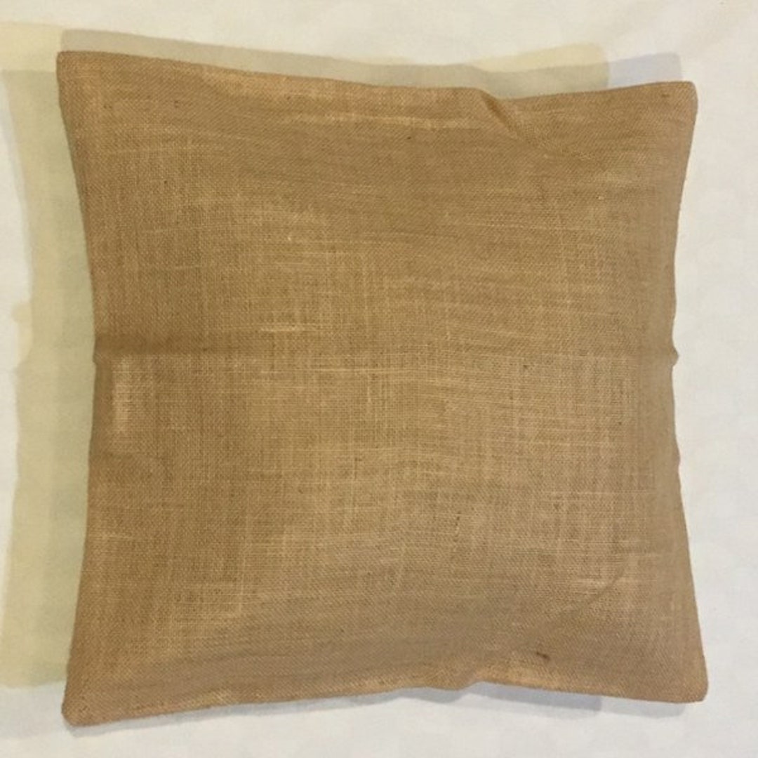 Burlap Pillow Cover - Rustic Home Decor - - Etsy