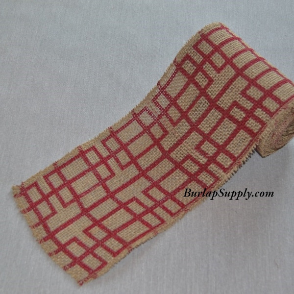 Printed Burlap - Etsy