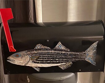 Striped Bass Mailbox - Etsy