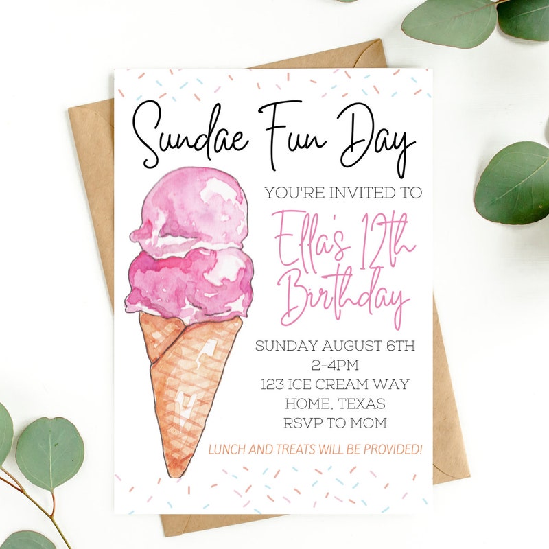 Sundae Party - Etsy