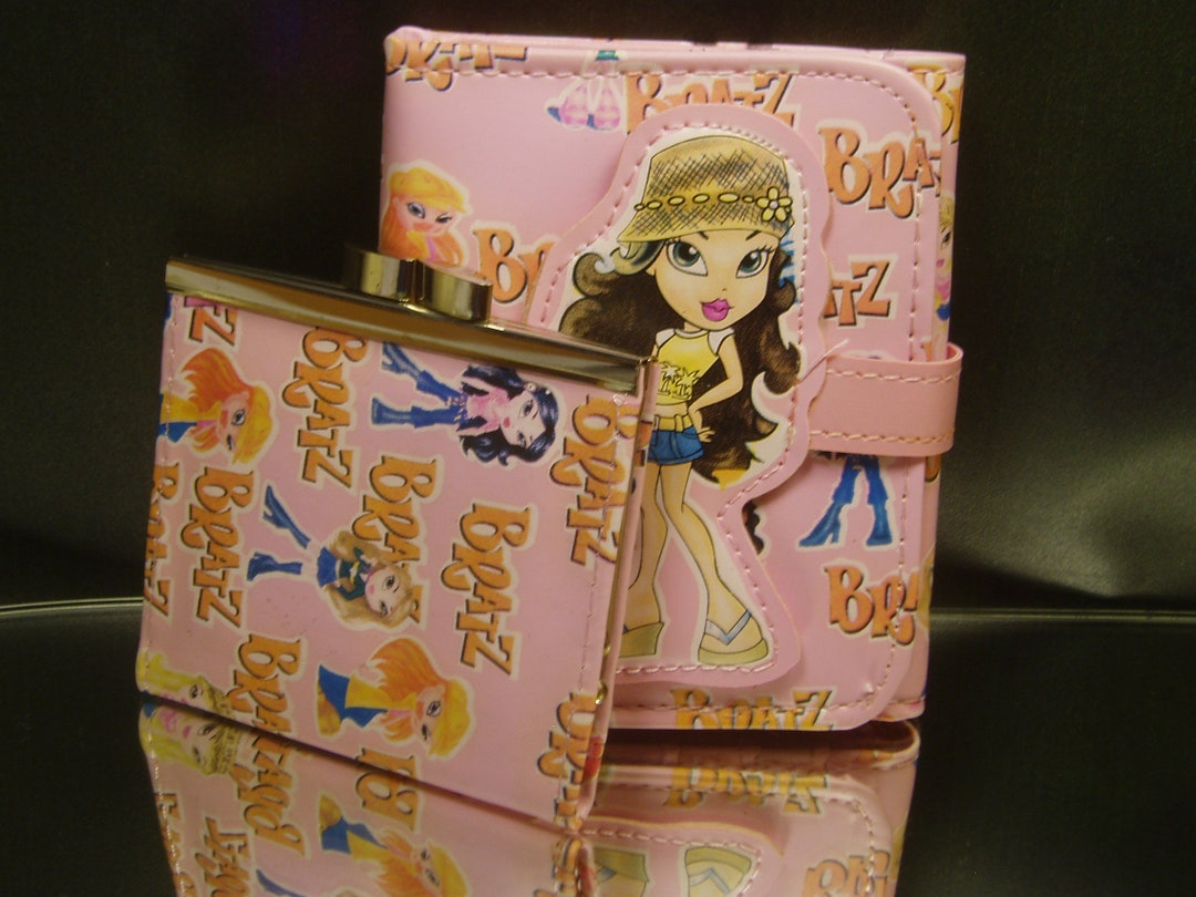 Pinky Doll Wallet/ Cartoon Character Wallet/ Vintage Wallet/ Girl Pinky ...