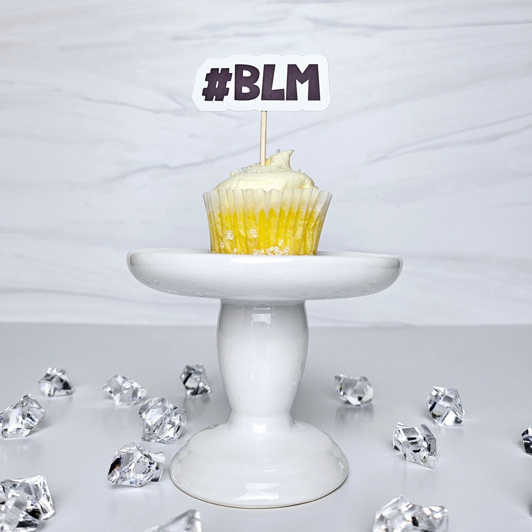 Black Lives Matter Cupcake Toppers Juneteenth, Treat Topper, Food Pick ...