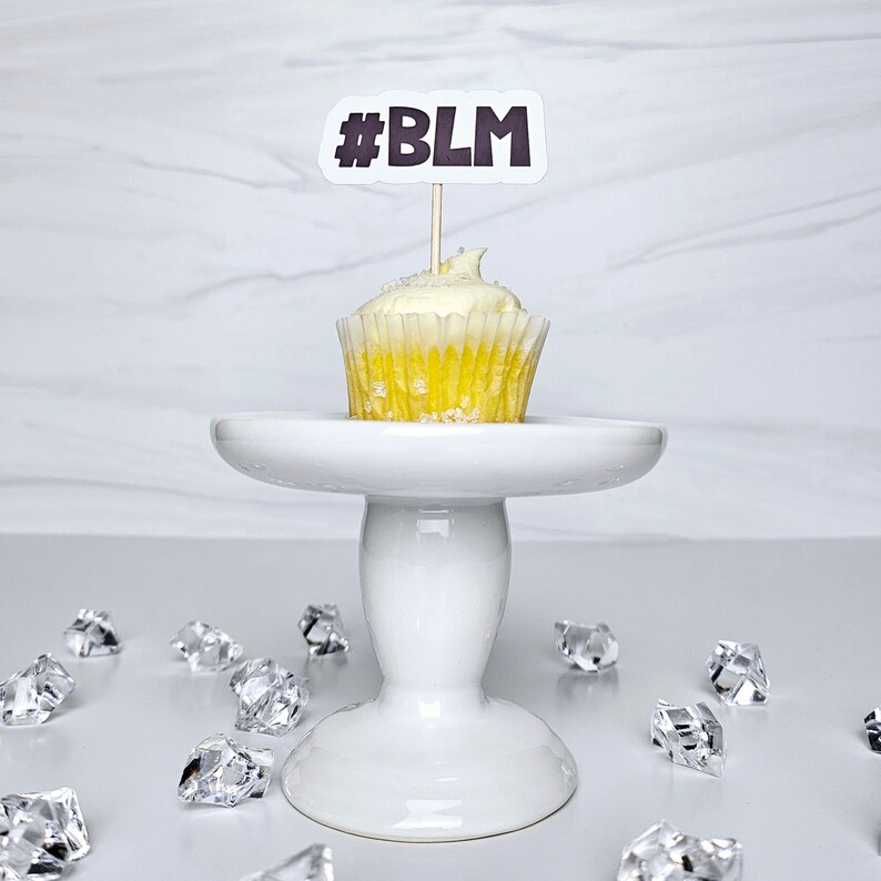 Black Lives Matter Cupcake Toppers Juneteenth, Treat Topper, Food Pick ...
