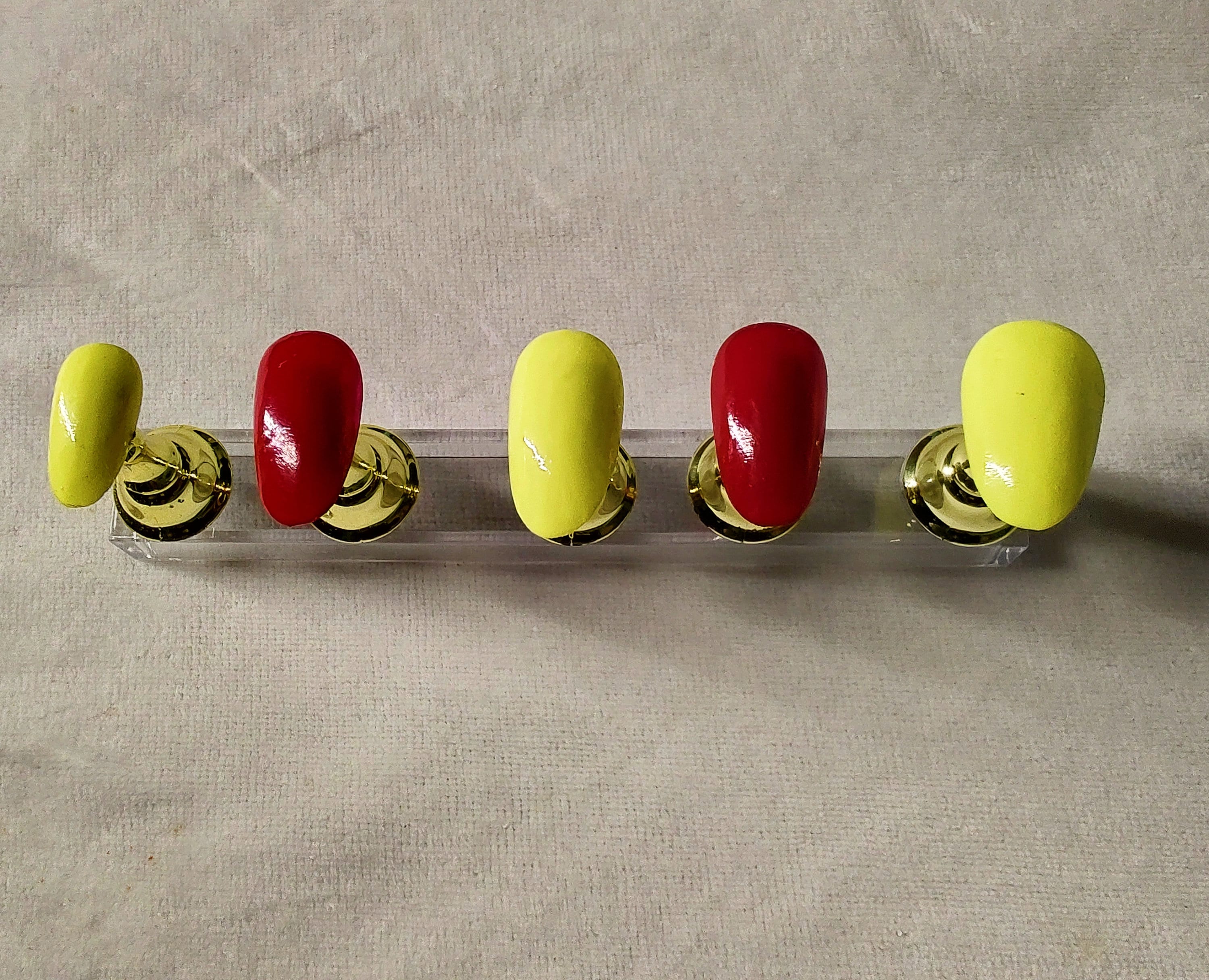 Tengen Uzui Press on Nails Cosplay - Etsy