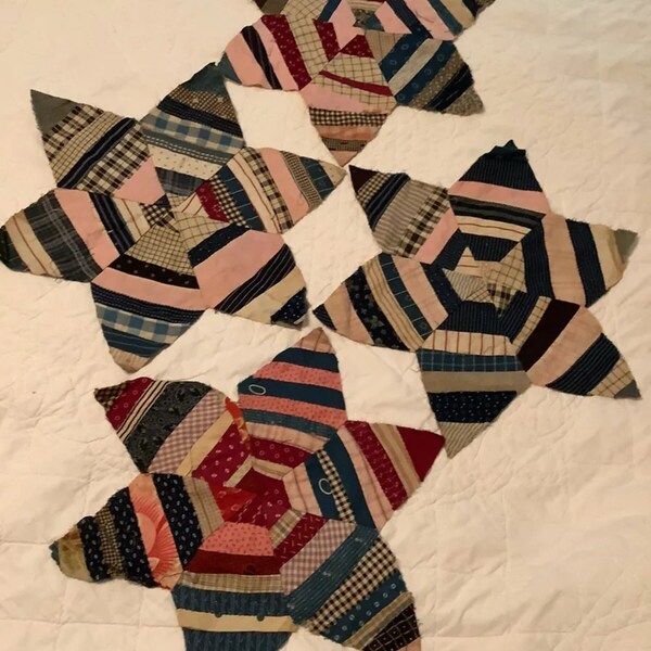 String Pieced Quilt - Etsy