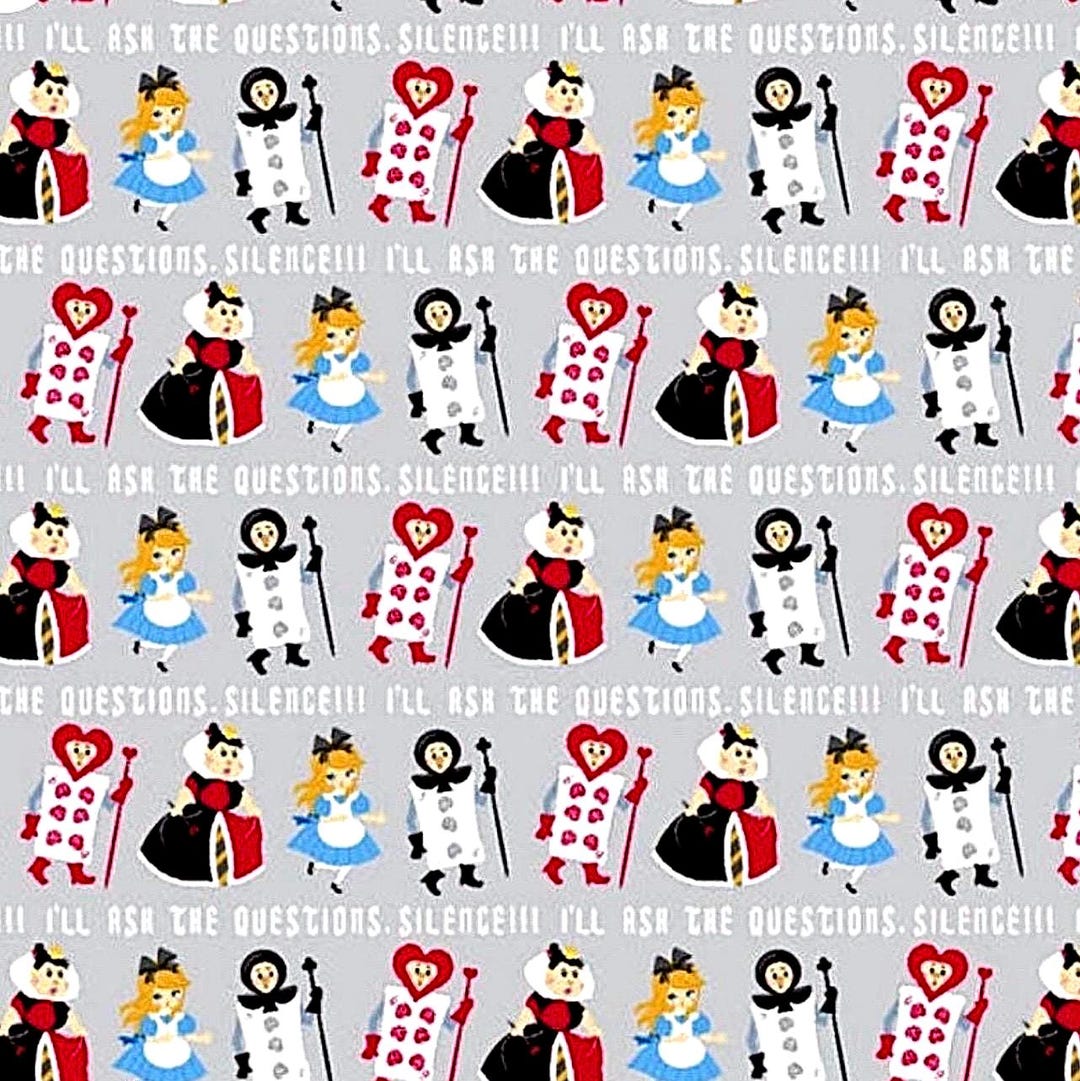 DIS - Alice in Wonderland Scrub Cap - Etsy
