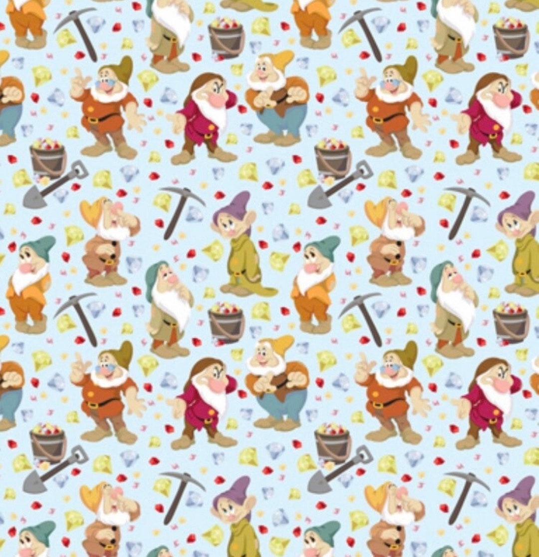 DIS - Seven Dwarfs Scrub Cap - Etsy