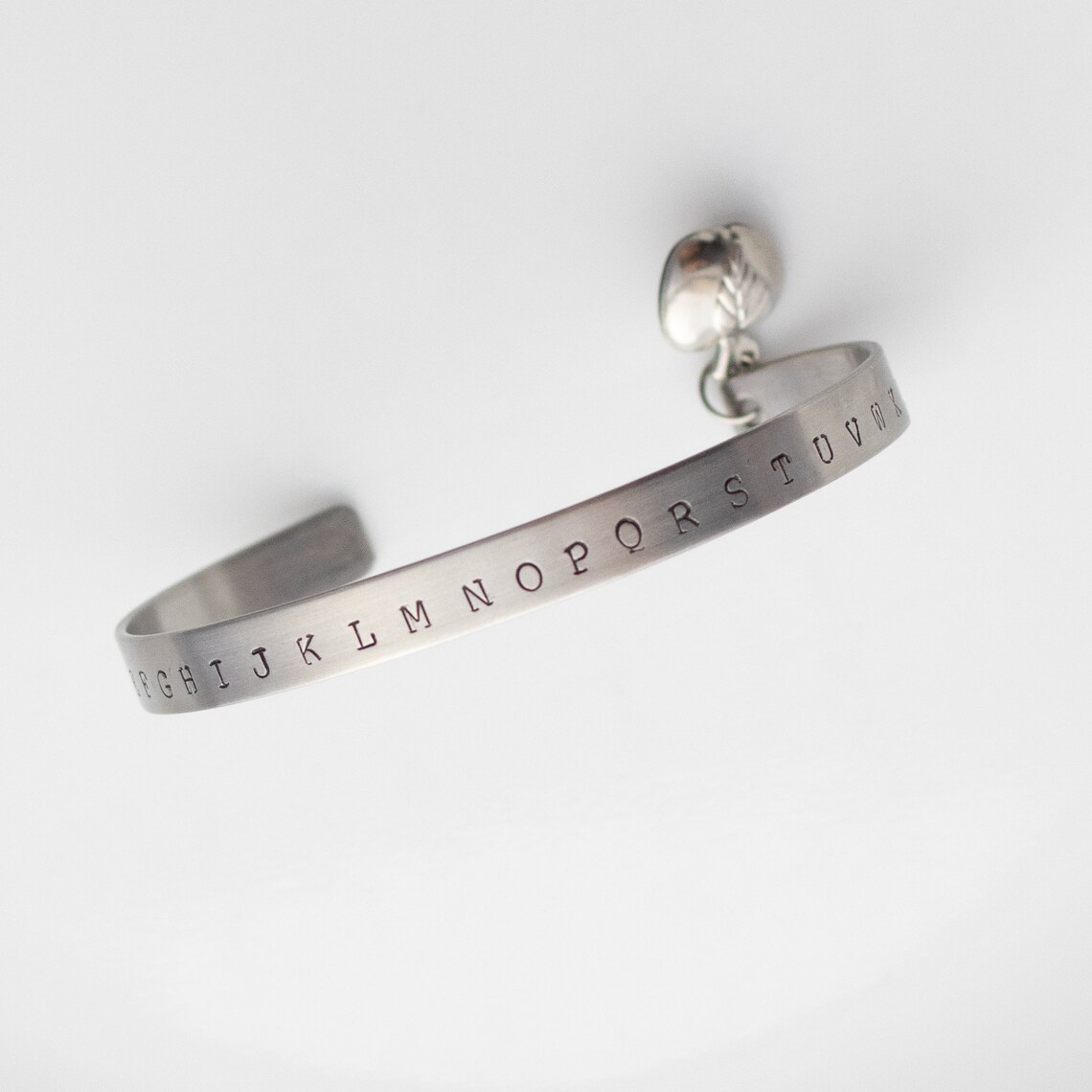 ABC Stainless Steel Cuff Bracelet - Etsy