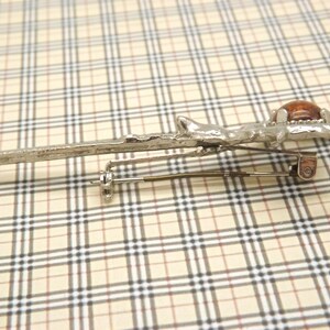 A Lovely Scottish/celtic Jacobite Sword and Stags Head Brooch/kilt Pin ...