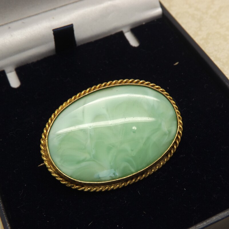 Oval Brooch - Etsy
